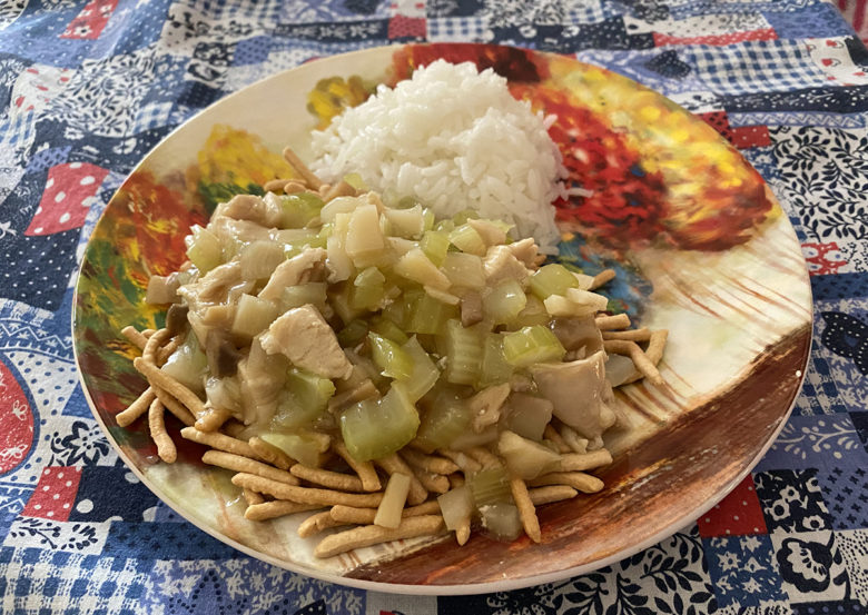 Chicken Subgum Chow Mein from John's Place in Minneapolis - History Hotdish
